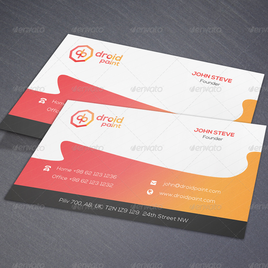 Corporate Business Card, Print Templates | GraphicRiver