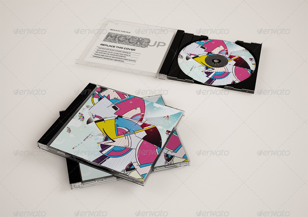 CD Mock-Up, Graphics | GraphicRiver