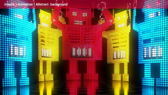 LED Lights Wall 16, Motion Graphics | VideoHive