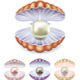 Set of Pearls in Shells by Wikki33 | GraphicRiver