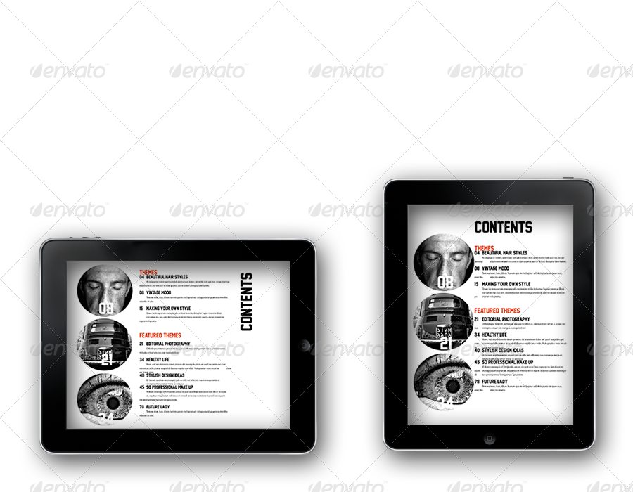 iPad & Tablet Vibration Magazine, ePublishing | GraphicRiver