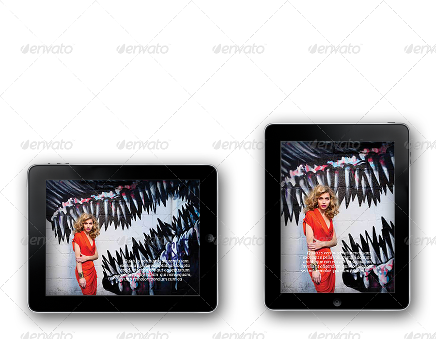 iPad & Tablet Vibration Magazine, ePublishing | GraphicRiver