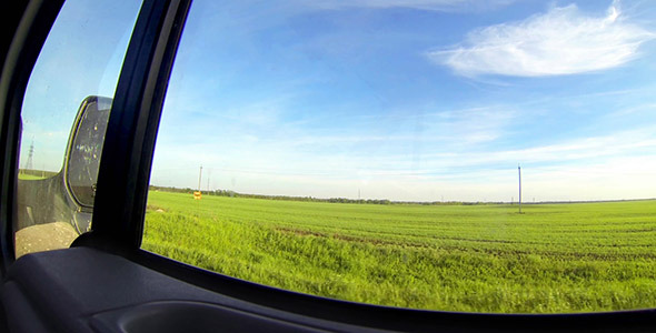 View From Moving Car Window, Stock Footage | VideoHive