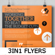 3 in 1 Flyers Template, Print Templates | GraphicRiver