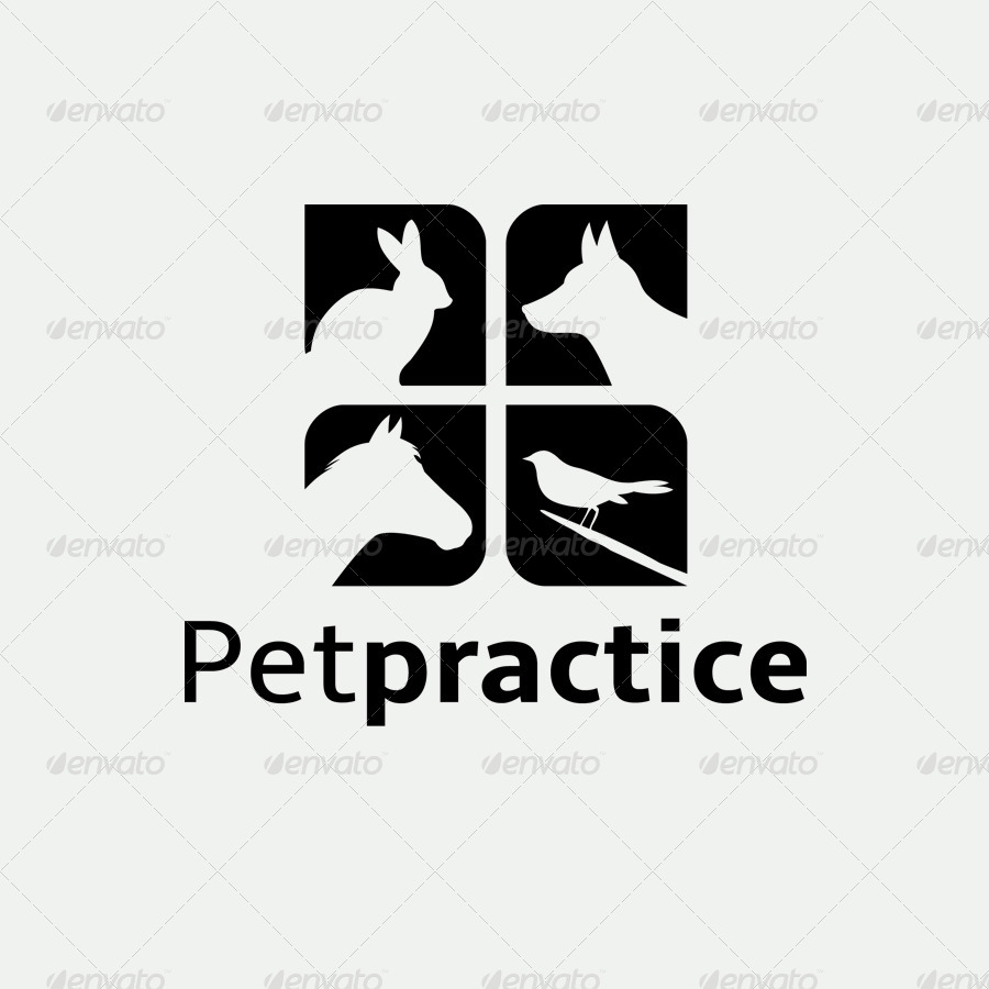 Petpractice Logo, Logo Templates | GraphicRiver