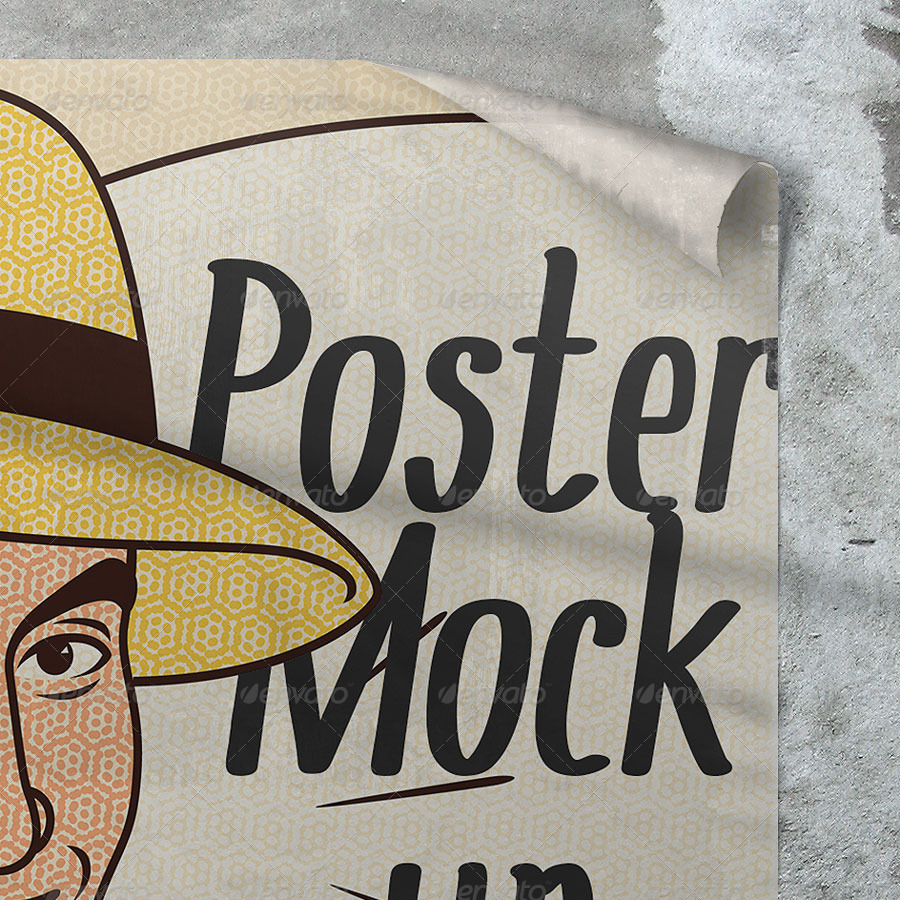 Rustic Poster Mock-Up Vol.1, Graphics | GraphicRiver