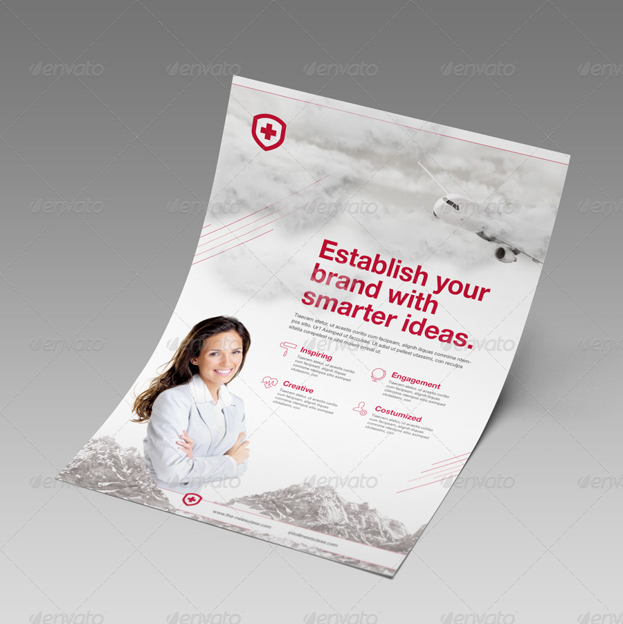 Suisse Corporate Advert / US Letter / A4 v3, Print Templates | GraphicRiver