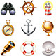 Marine Icons Photo-Realistic Set, Vectors | GraphicRiver