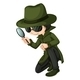 A smart young detective, Vectors | GraphicRiver