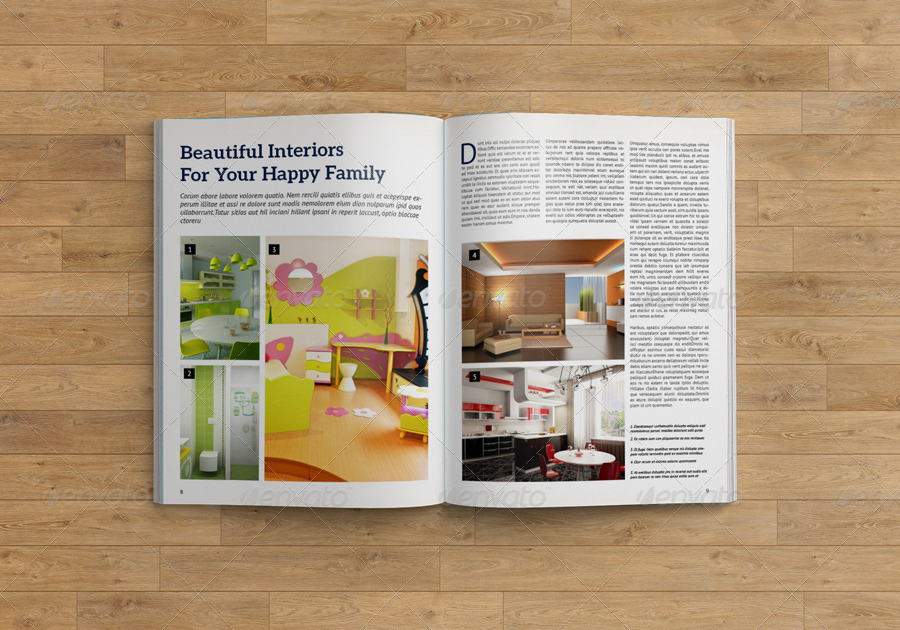 Health Magazine Template, Print Templates | GraphicRiver