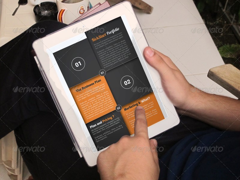 New Way Portfolio Brochure Tablet Version, ePublishing | GraphicRiver