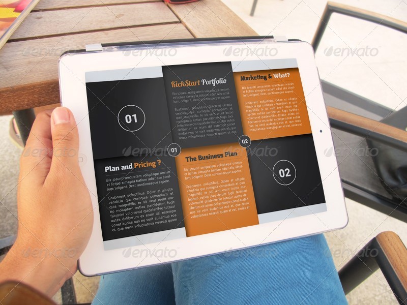New Way Portfolio Brochure Tablet Version, ePublishing | GraphicRiver