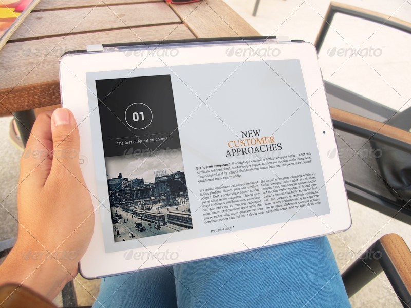 New Way Portfolio Brochure Tablet Version, ePublishing | GraphicRiver