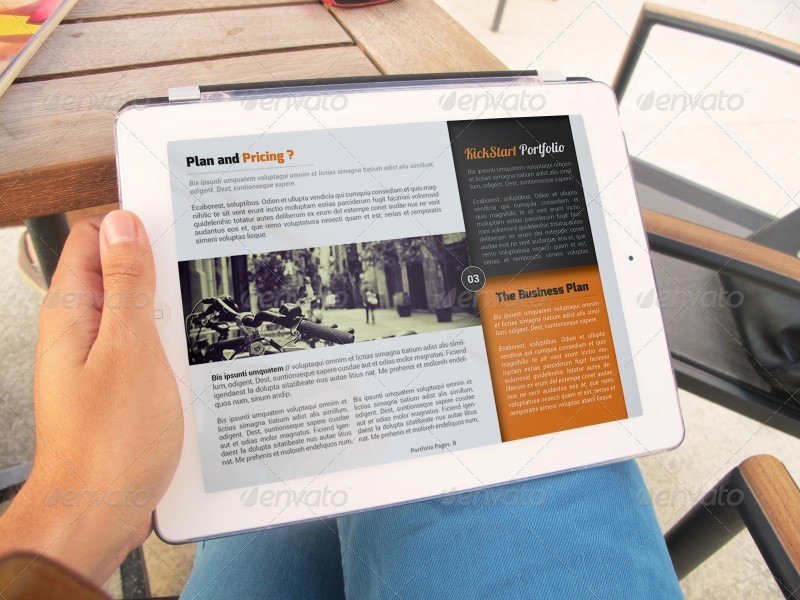 New Way Portfolio Brochure Tablet Version, ePublishing | GraphicRiver