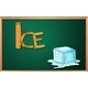 Blackboard with Ice, Vectors | GraphicRiver