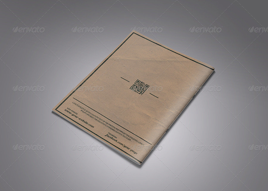 6 Pages Food Menu - Vintage Style, Print Templates | GraphicRiver