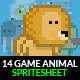 Game Animals Sprite Sheet | Volume 2, Game Assets | GraphicRiver