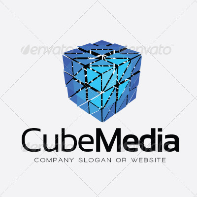 Cube Media Logo Template, Logo Templates | GraphicRiver