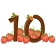 Ten Strawberries, Vectors | GraphicRiver