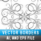 Border Set Template 01, Vectors | GraphicRiver