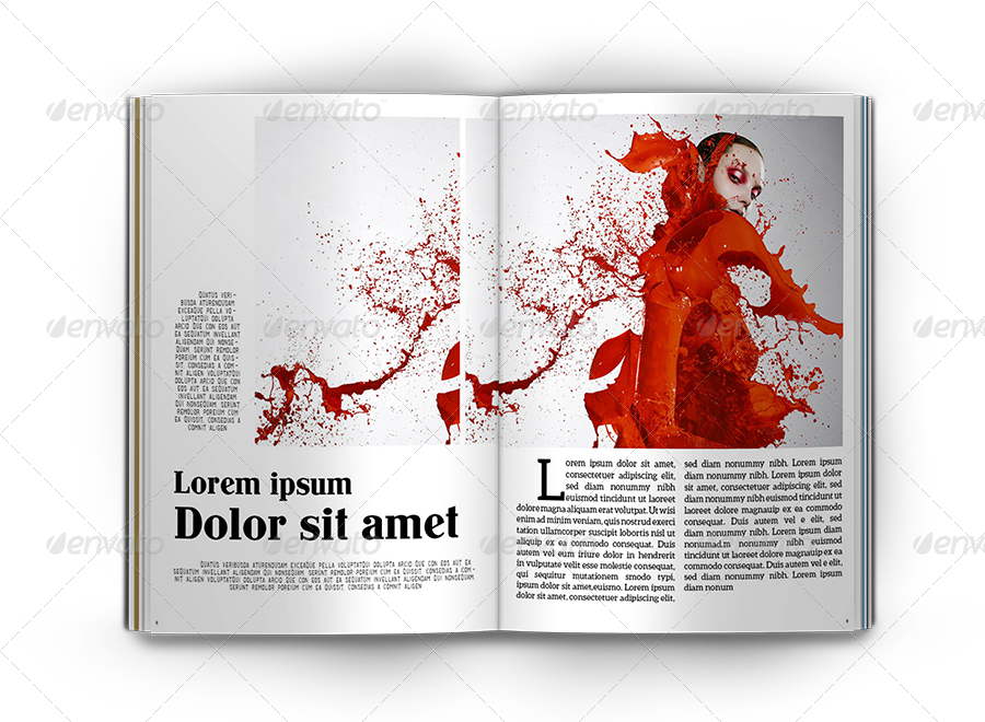 Revolution Magazine, Print Templates | GraphicRiver