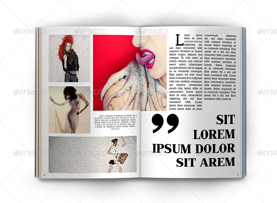 Revolution Magazine, Print Templates | GraphicRiver
