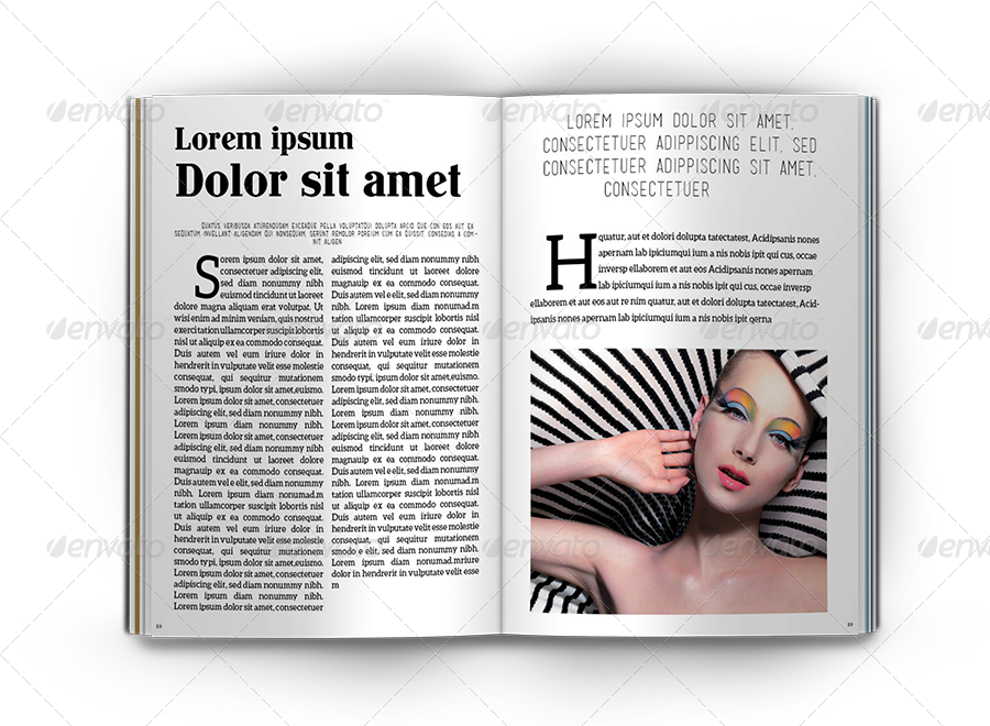 Revolution Magazine, Print Templates | GraphicRiver