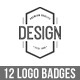 12 Vintage Logo Badges ver.6, Web Elements | GraphicRiver