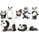 Seven Pandas, Vectors | GraphicRiver