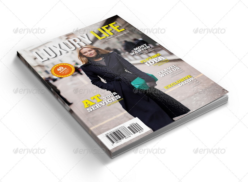 Luxury Life Magazine Template - 40 Pages, Print Templates | GraphicRiver