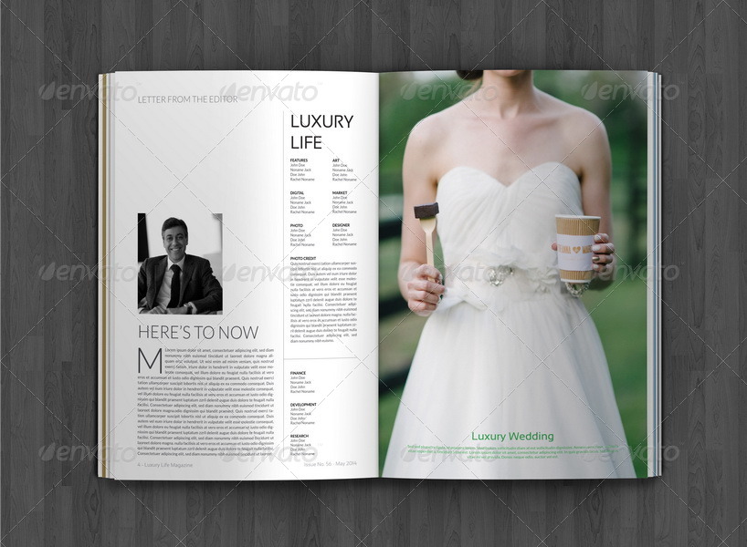 Luxury Life Magazine Template - 40 Pages, Print Templates | GraphicRiver