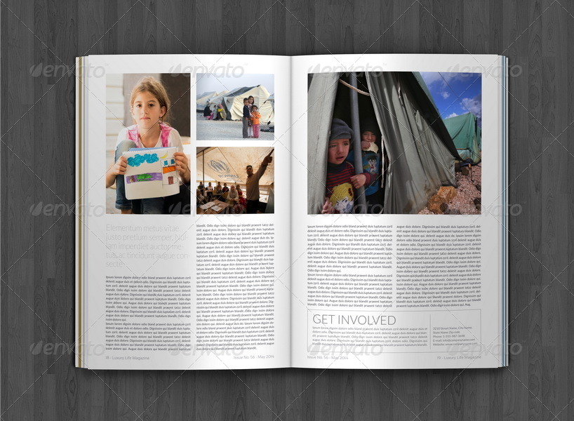 Luxury Life Magazine Template - 40 Pages, Print Templates | GraphicRiver