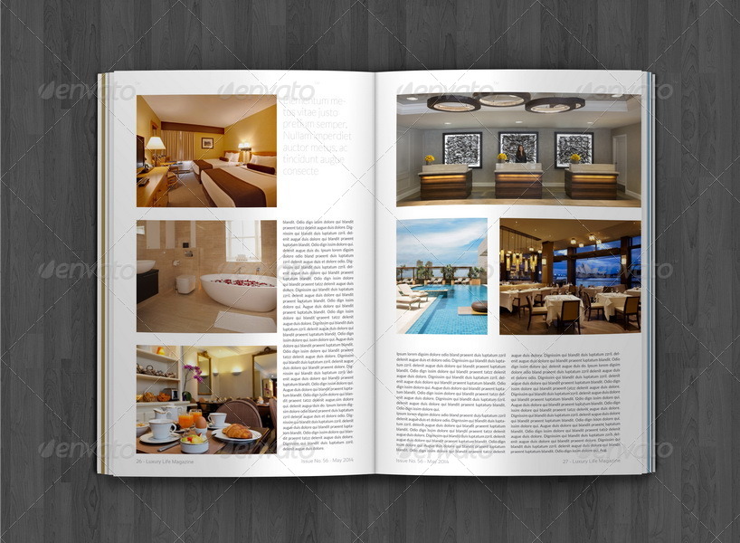 Luxury Life Magazine Template - 40 Pages, Print Templates | GraphicRiver