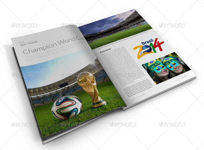 Luxury Life Magazine Template - 40 Pages, Print Templates | GraphicRiver