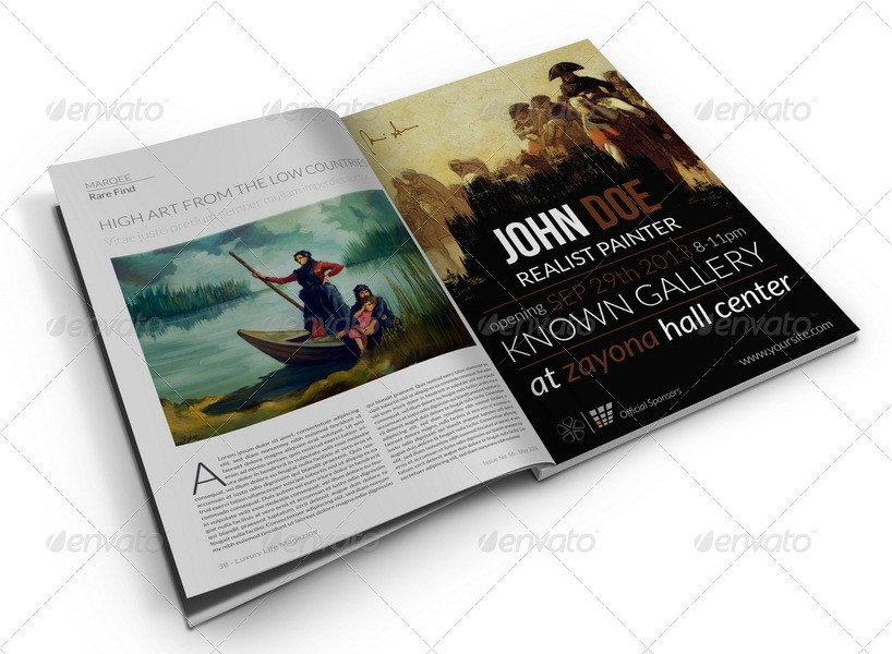 Luxury Life Magazine Template - 40 Pages, Print Templates | GraphicRiver