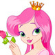 Beautiful Princess with Rose, Vectors | GraphicRiver