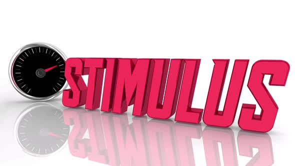 Stimulus Incentive Motivation Encouragement Speedometer Word 3d ...