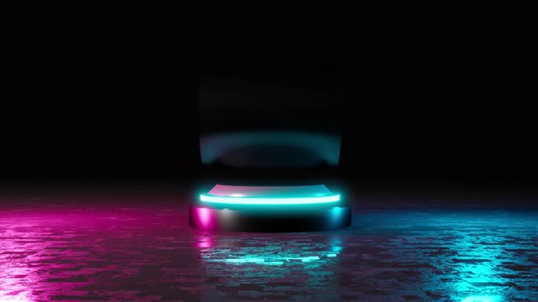 Science fiction sign board, Motion Graphics | VideoHive