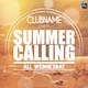 Summer Calling Flyer, Print Templates | GraphicRiver