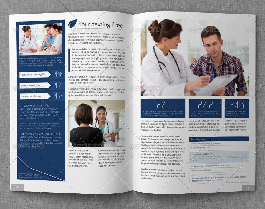 Medicine Newsletter, Print Templates | GraphicRiver