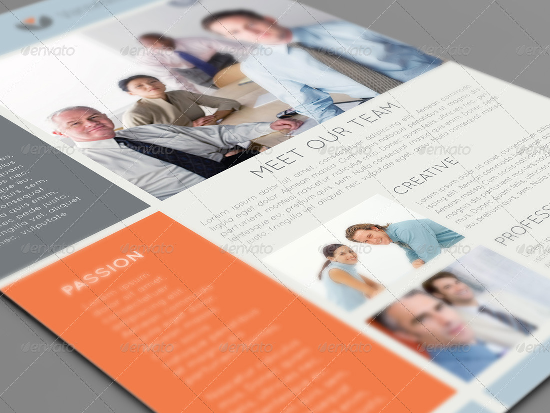 Corporate Double Sided Flyer, Print Templates | GraphicRiver