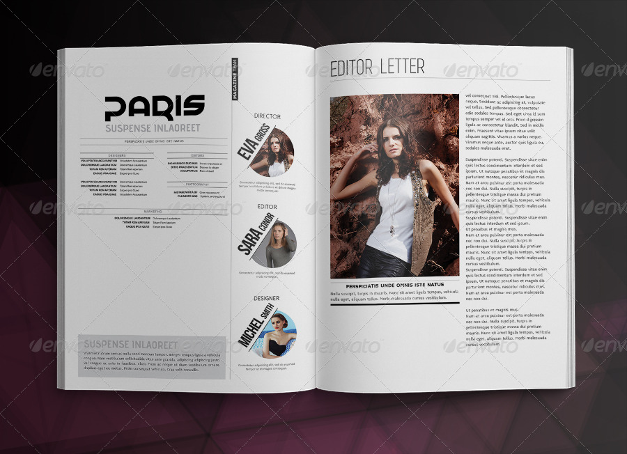 Paris A4 - 44 Pages, Print Templates | GraphicRiver