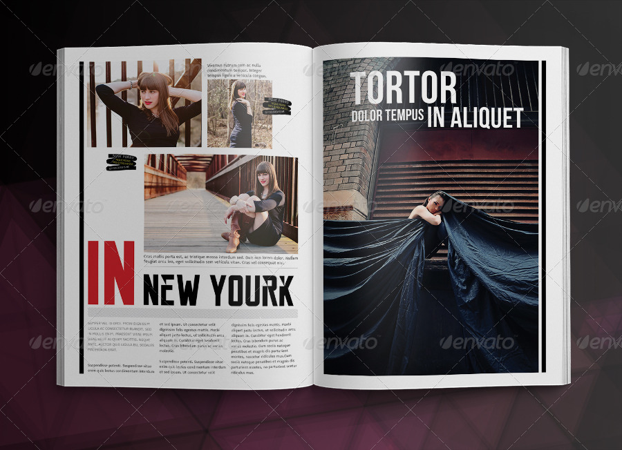 Paris A4 - 44 Pages, Print Templates | GraphicRiver