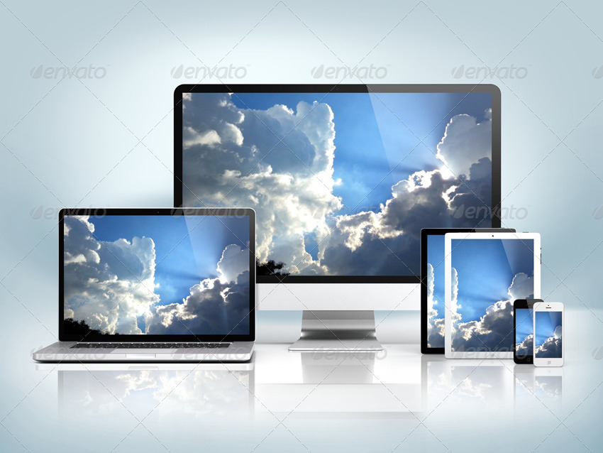 Responsive Device Bundle, Graphics | GraphicRiver