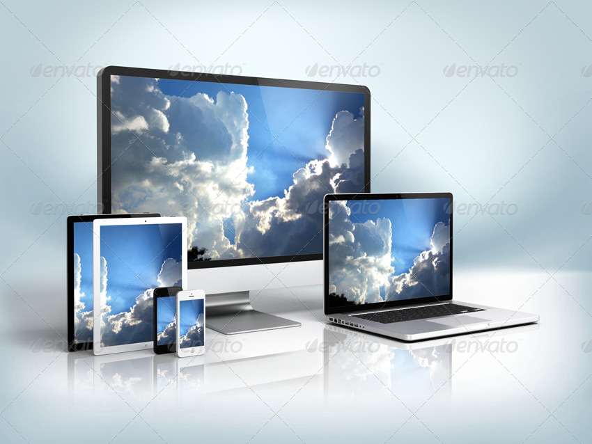Responsive Device Bundle, Graphics | GraphicRiver