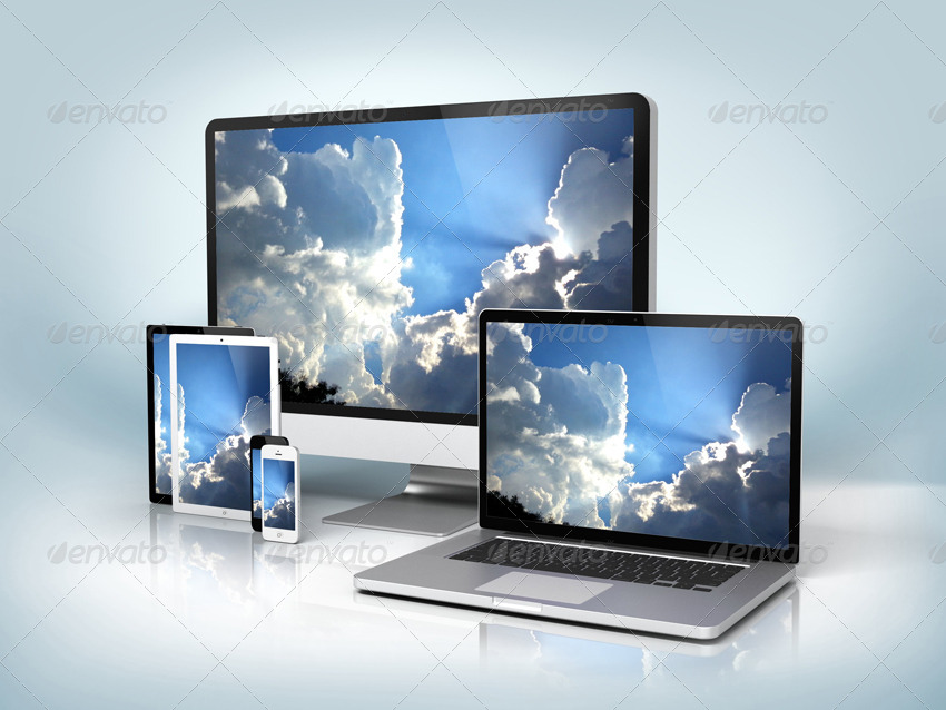 Responsive Device Bundle, Graphics | GraphicRiver