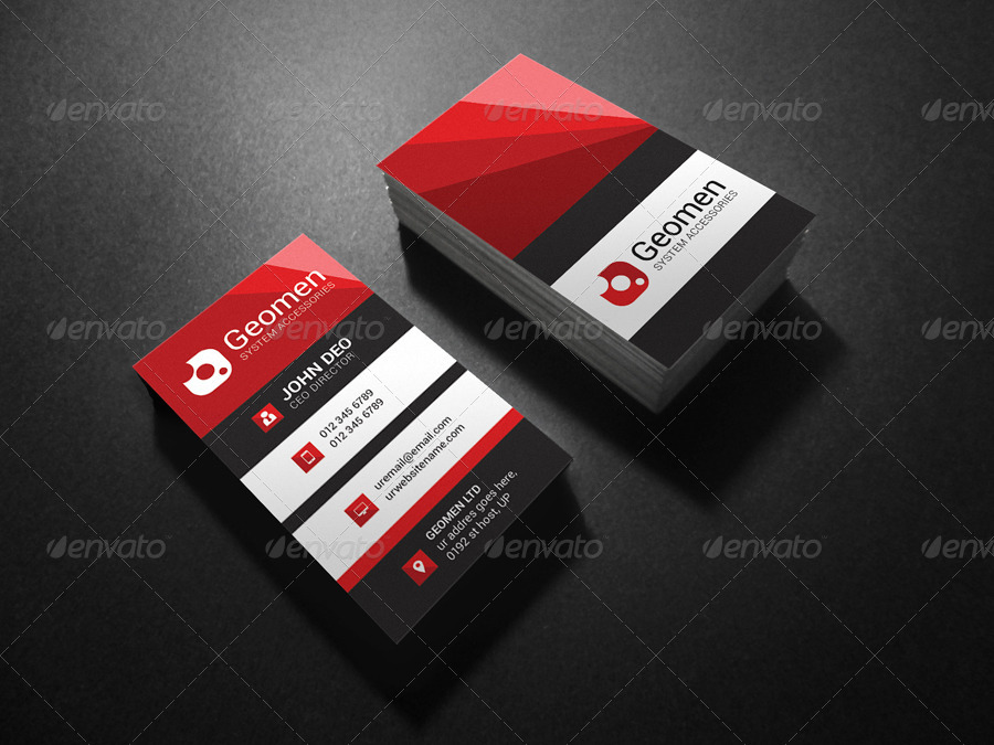 System Business Card, Print Templates | GraphicRiver