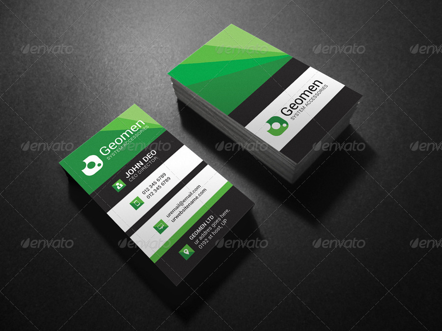 System Business Card by -axnorpix | GraphicRiver