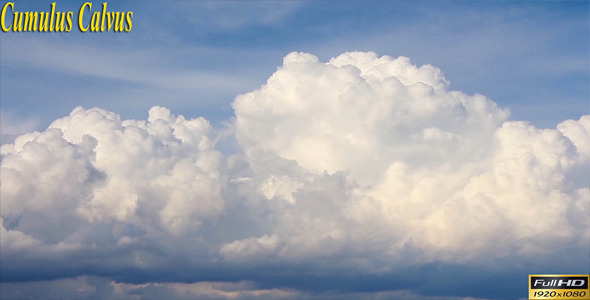 Cumulus Calvus Clouds, Stock Footage | VideoHive