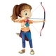 Girl with Bow, Vectors | GraphicRiver